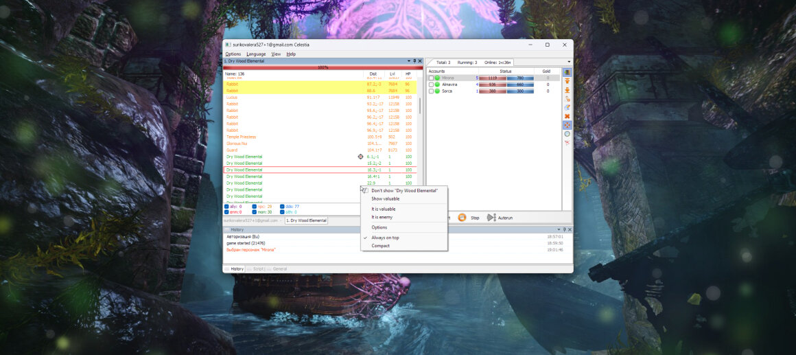 Liberator - scripting bot for Throne and Liberty
